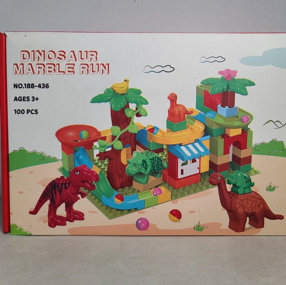 Blocks | Toys | Blocks Dinosaur Marble Run 0 Pieces | Poshmark